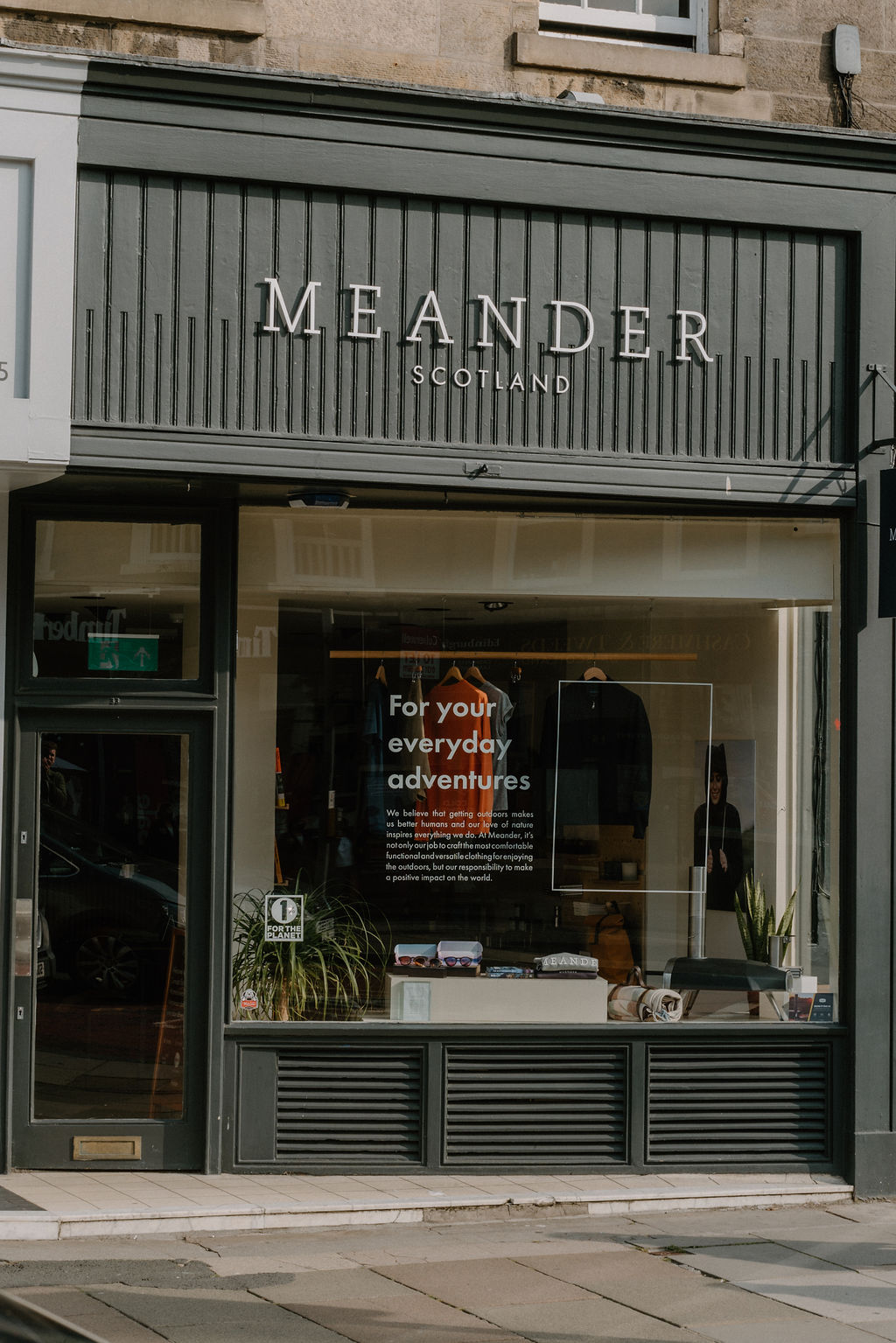 Vote for Meander Apparel to be Edinburgh's Best